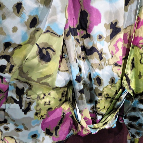Lane Bryant | Tops | Lane Bryant Floral Kimono Wrap Top 2224w | Poshmark